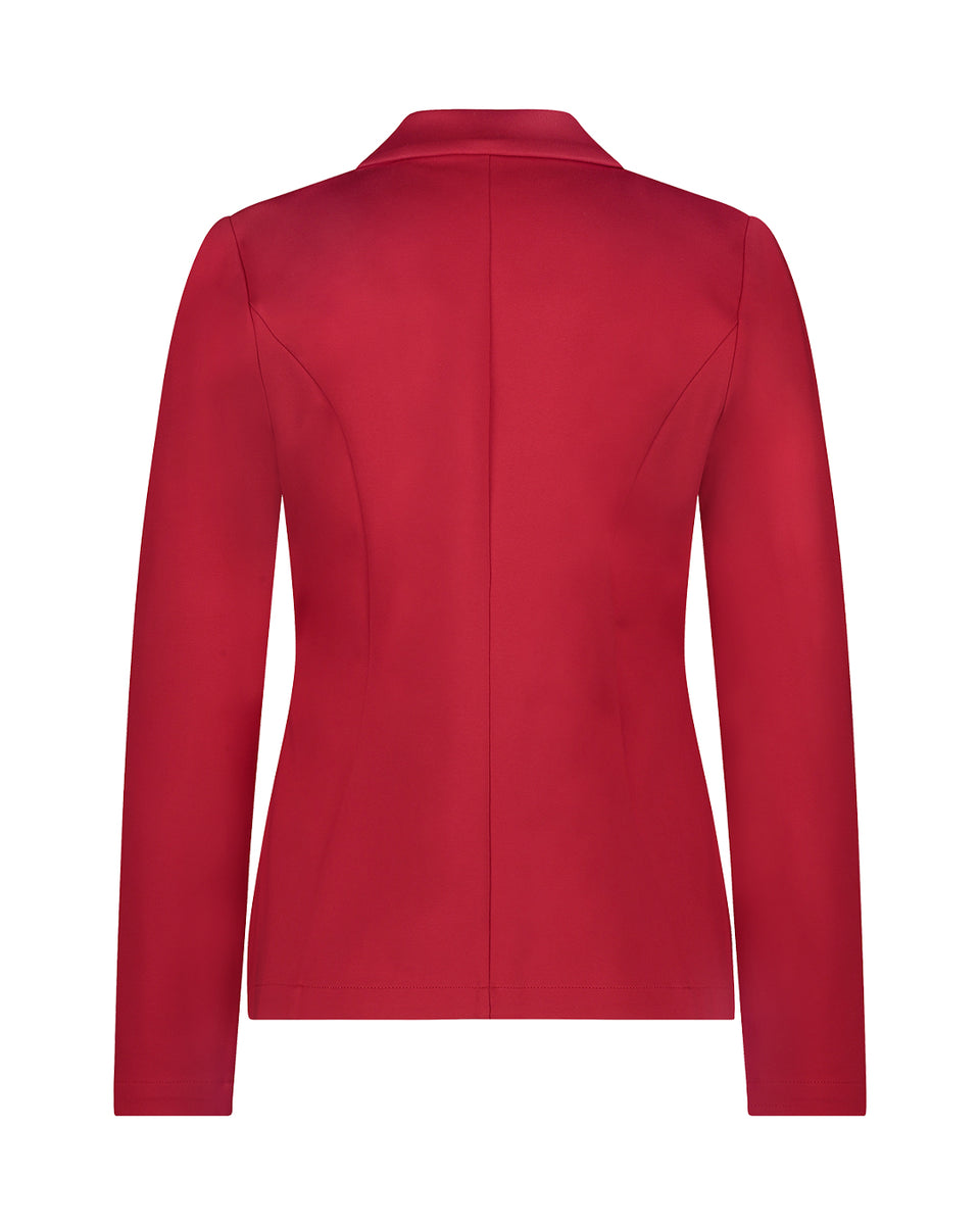 Red Button Blazer Babs Punta - Red – Dragonfly Boutique Online
